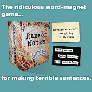Ransom Notes - The Ridiculous Word Magnet Party Game