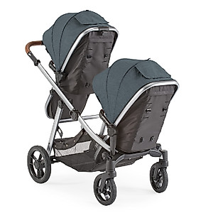 Contours Second Seat Accessory for Contours Legacy Stroller Only, Convert Your Legacy Stroller from Single to Double Mode, No Accessories Needed, (Front Position Only) - Washed Teal
