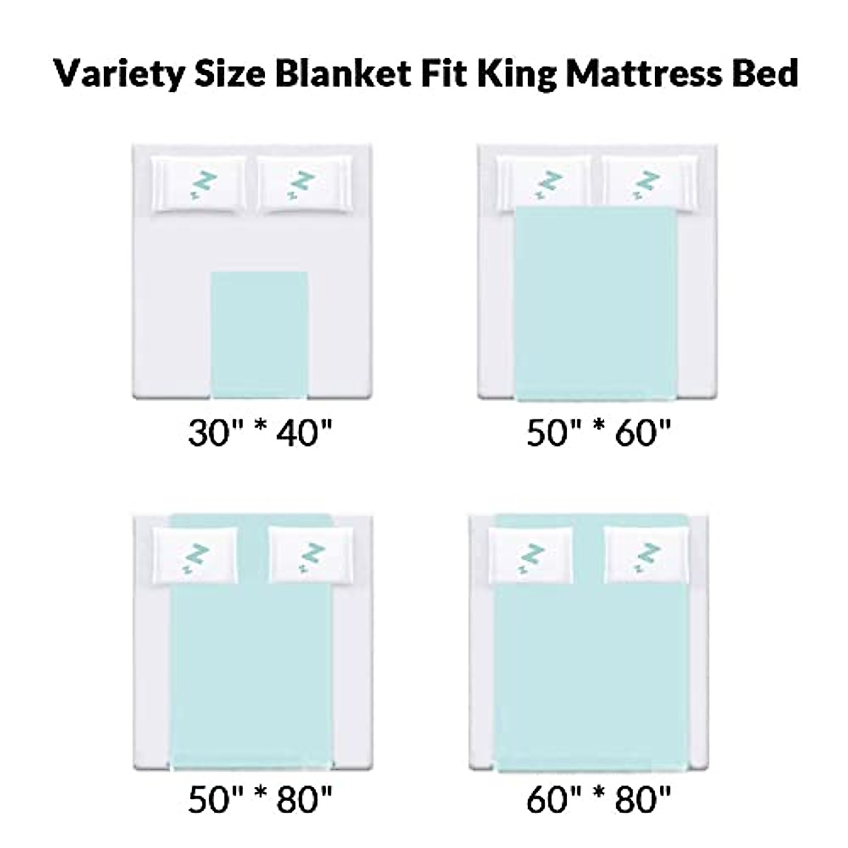 Wucidici Music Note Colorful Throw Blanket Lightweight Soft Cozy Musical Notes Blanket for Couch Sofa Bed 50"x 60"