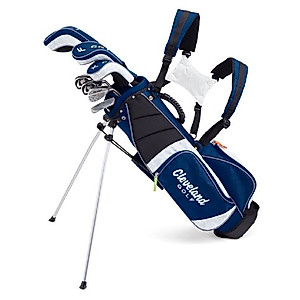 Cleveland Golf Junior Golf Set, Large Ages 10-12, 7 Clubs and Bag