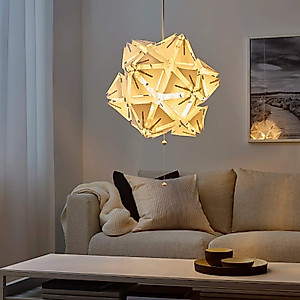 IKEA RAMSELE Adjustable Geometric Shaped (White 17in. / 43cm) Pendant Lamp