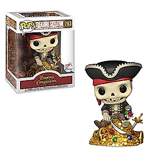 Funko 48889 Pop! Disney: Pirates of The Caribbean - Treasure Skeleton (Special Edition) #783