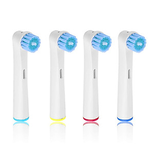 Kids Soft Replacement Brush Heads, Compatible with Oral-B Power Stages Toothbrush - Pack of 4