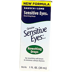 Bausch & Lomb Sensitive Eyes Rewetting Drops 1 oz