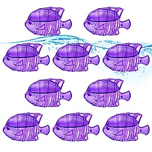 FITORCH 10PCS Universal Humidifier Tank Cleaner, Warm & Cool Mist Humidifiers, Fish Tank，Compatible with Drop, Droplet, Adorable, 1.75" x2.55" (Purple)