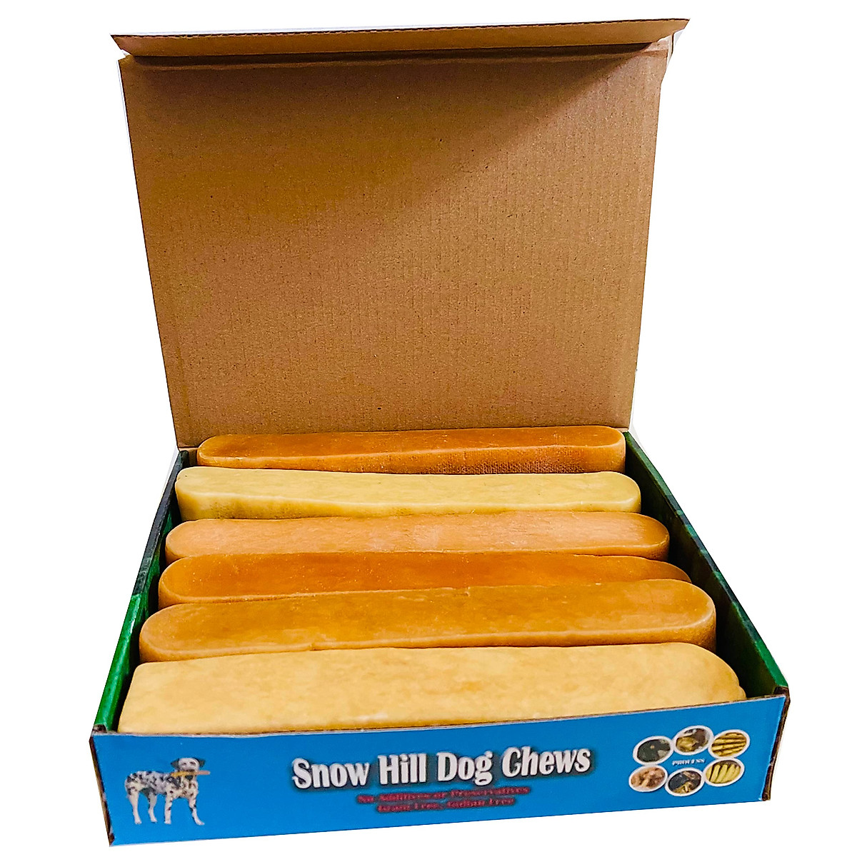 Snow Hill Yak Cheese Golden Dog Chews Monster XXL Long Lasting, Gluten GMO Free Protein-Rich Fresh Yaky Cheese Bone Treat of - Himalayas, Nepal