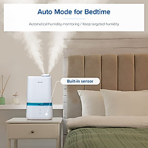 LEVOIT Smart Humidifiers for Home and Bedroom (Dual 200S) + (Classic 200S)