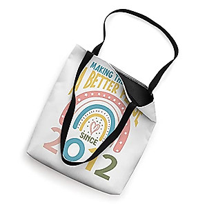 11 Birthday Making the world a better place since 2012 Tote Bag