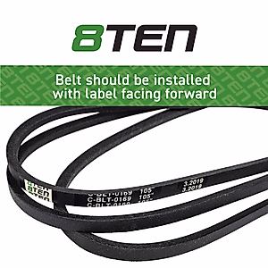 8TEN Drive Belt for John Deere Sabre STX30 STX38 STX46 1338G 1538H 1546G 1638HS Europro M74747