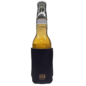 Groom Keepers Happy 50th Birthday Decorations Him or Her Can & Bottle Cooler 12 Pack - Celebrate Your Favorite 50 Year Old's Birthday With These Insulated Beverage Sleeves - Thermocoolers