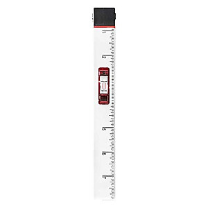 CE Tools 48 Inch Red Edge Level - 4 Foot Level Tool with Shock-Proof Vial, Milled Bottom, and Robust End Caps, Aluminium