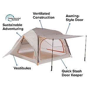 Big Agnes Salt Creek SL Backpacking Tent, 2 Person