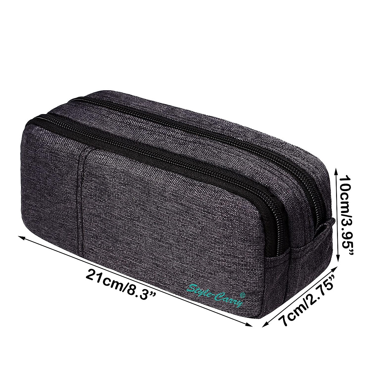 Large Pencil Pouch for Boys School Supplies Big Capacity Pencil Case Pen Bag Box Aesthetic with Zippers Office Storage Organizer Stationary for Teen Girls Kids Women College Students