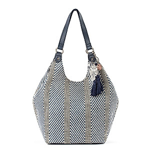 Sakroots Roma Shopper, Navy Spirit Desert Woven