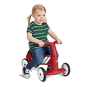 Radio Flyer Scoot About Sport, Toddler Ride On Toy, Ages 1-3, Red Kids Ride On Toy