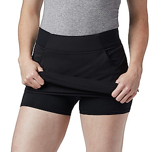 Columbia Women's Anytime Casual Skort, Black, Large