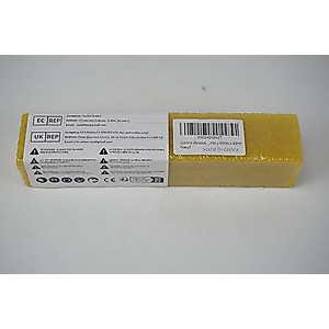 1-1/2" x 1-1/2" x 8" Inch Abrasive Cleaning Eraser Stick for Cleaning Abrasive Sanding Belts & Sanding Discs Sandpaper Rough Tape, Skateboard and Shoes Natural Rubber Build