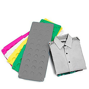 Creative Lazy T-shirt Folding Board Clothes Folding Board Fast for Kid and Adult to Fold Clothes-white