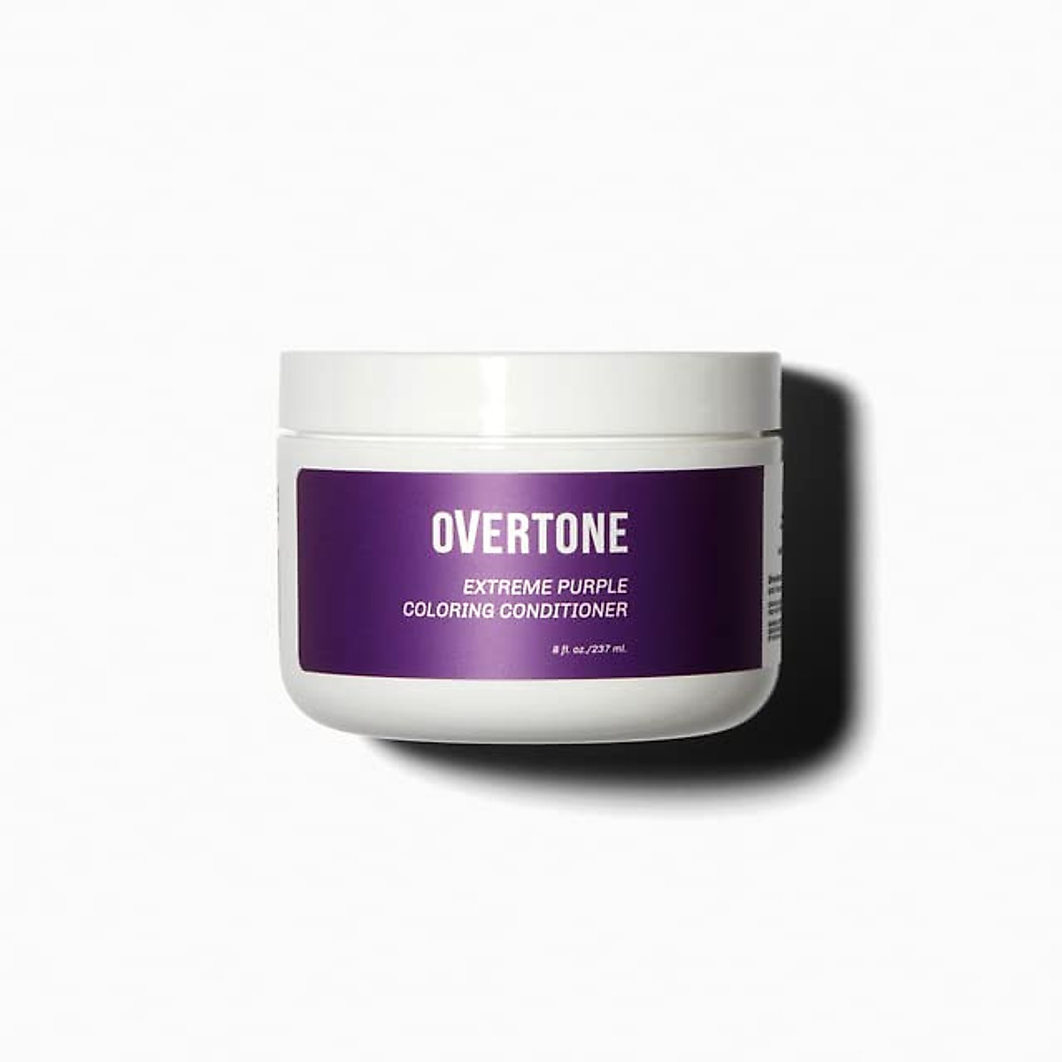 oVertone Haircare Extreme Purple Healthy Duo - Semi-Permanent Color Depositing Conditioner & Daily Conditioner Set - Cruelty-Free Hair Color w/Shea Butter & Coconut Oil (Extreme Purple)