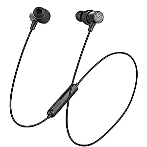 SoundPEATS Q30 HD Bluetooth Headphones in-Ear Stereo Wireless 5.0 Magnetic Earphones IPX6 Sweatproof Earbuds with Mic for Sports, aptX-HD Codec, 13 Hours of Listening Time