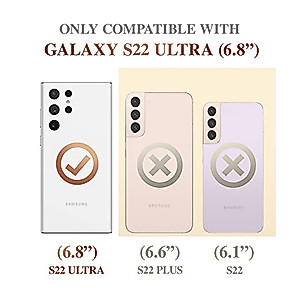 GVIEWIN Designed for Samsung Galaxy S22 Ultra Case with Slide Camera Cover, [Military Grade Drop Protection] Marble Slim Fit Shockproof Protective Phone Case for S22 Ultra 5G 6.8" 2022(Quicksand)