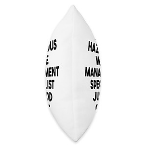 Instant Hazardous Waste Management Specialist Add Coffee Throw Pillow