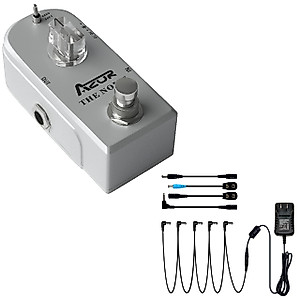 AZOR Pedal Power Adapter with The Noise Killer Guitar Effect Pedal Noise Gate Pedal 2 Modes