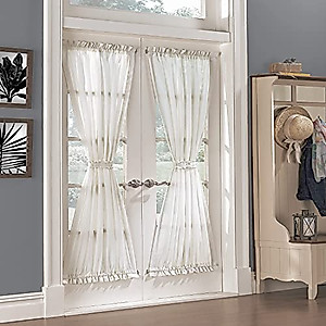 Interior Living 16-28 in. Adjustable Petite Round Sash Rod, 2-Pack, 7/16 in. Diameter, White