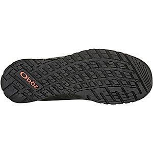 Oboz Bozeman Low Leather Hiking Shoe - Men's Charcoal 12 Medium