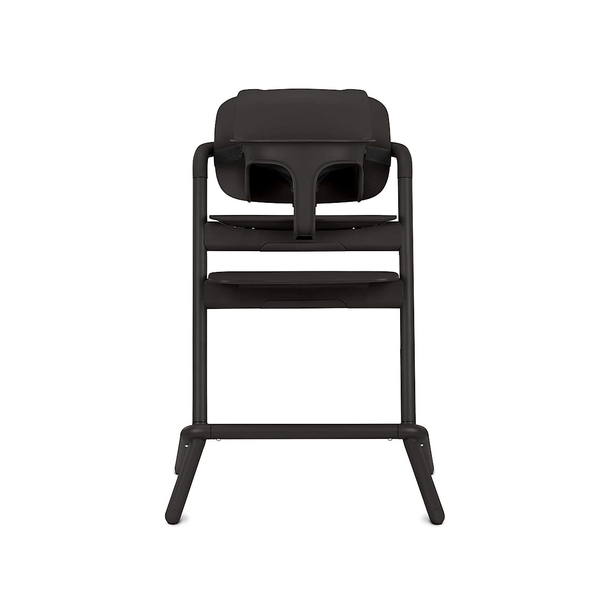 Cybex Lemo High Chair and Bouncer Nest with Easy One Hand Depth and Height Adjustment, Anti-Tip Wheels, and Easy Assembly, Convertible to Adult Chair, Infinity Black
