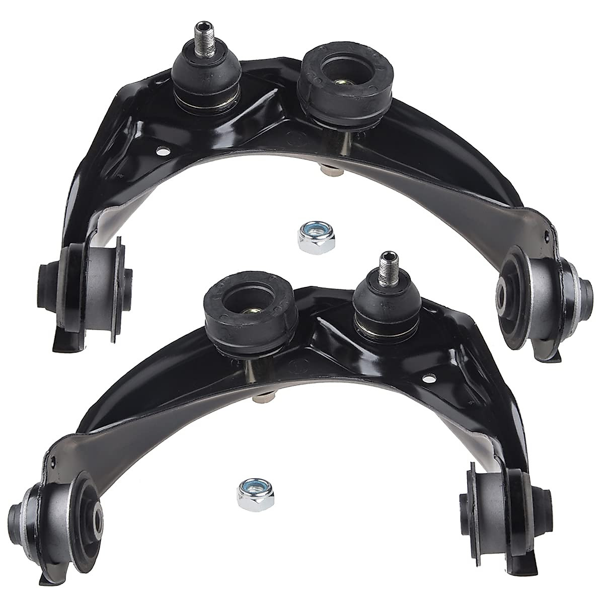 Front Upper Control Arm Ball Joint Assembly Fit For 03-08 Mazda 6 (Naturally Aspirated)/06-12 Ford Fusion /07-12 Lincoln MKZ /06-11 Mercury Milan AUQDD K620635 K620636 Left Right 2Pc Set Suspension