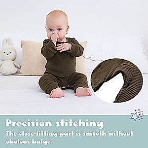 Newborn Baby Boy Girl One Piece Romper Jumpsuit Solid Ribbed Baby Boy Clothes Onesies Outfits