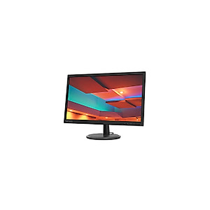 Lenovo D22-20 21.5-inch FHD (1920 x 1080) LED Backlit LCD Monitor, 16:9 Widescreen, 75Hz, 5ms, HDMI, VGA, VESA Mount, 66ADKCC1US, Raven Black (Renewed)