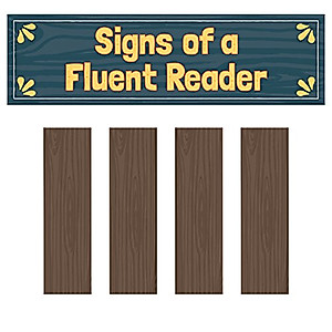 Carson Dellosa Signs of a Fluent Reader Mini Bulletin Board Set (110384)