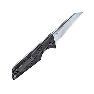 STATGEAR Ledge Slip-Joint Pocket Folding Knife | D2 Steel, G10 Handle, Reversible Tip-Up Carry Pocket Clip - EDC Hunting Compact Rugged Everyday Carry Slip Joint…