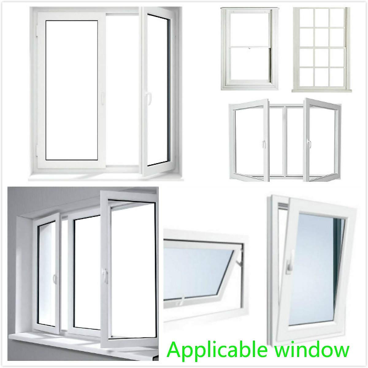 Morningrising Window Seal for Portable Air Conditioner,Window Seal for AC Unit,Push and Pull Window Seal Plate,Open Window Frame Side Soft Board