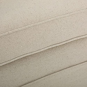 Christopher Knight Home Cecilia Swivel Chair with Loose Cover, Natural Fabric, Dimensions: 28.74”D x 27.50”W x 27.17”H