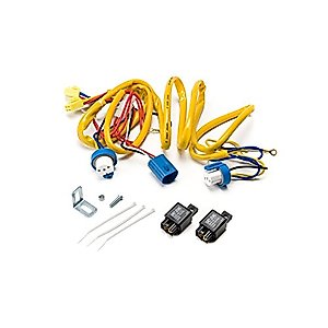 Putco 239007HW - 9007 100W Premium Heavy Duty Headlight Harness and Relay , BLACK