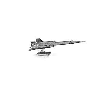 Fascinations Metal Earth SR-71 Blackbird Airplane 3D Metal Model Kit