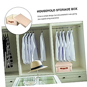 Didiseaon 1pc Box multifunctional storage box shelf cloth storage container travel underwear storage bag Sundries Organizer clothing environmentally friendly cardboard household box