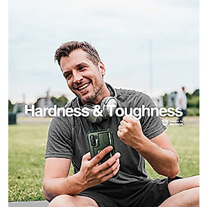 Dexnor for Samsung Galaxy Note 10 Case, [Built in Screen Protector and Kickstand] Heavy Military Grade Protection Shockproof Protective Cover for Samsung Galaxy Note 10,Army Green