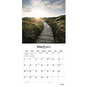 Pathways 2022 12 x 12 Inch Monthly Square Wall Calendar by Brush Dance, Photography Journey Scenic Nature