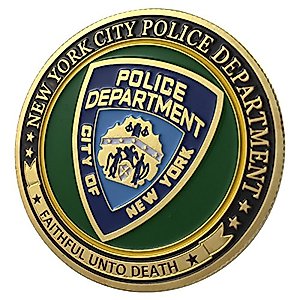 New York City Police Department / NYPD G-P Challenge coin 1114#