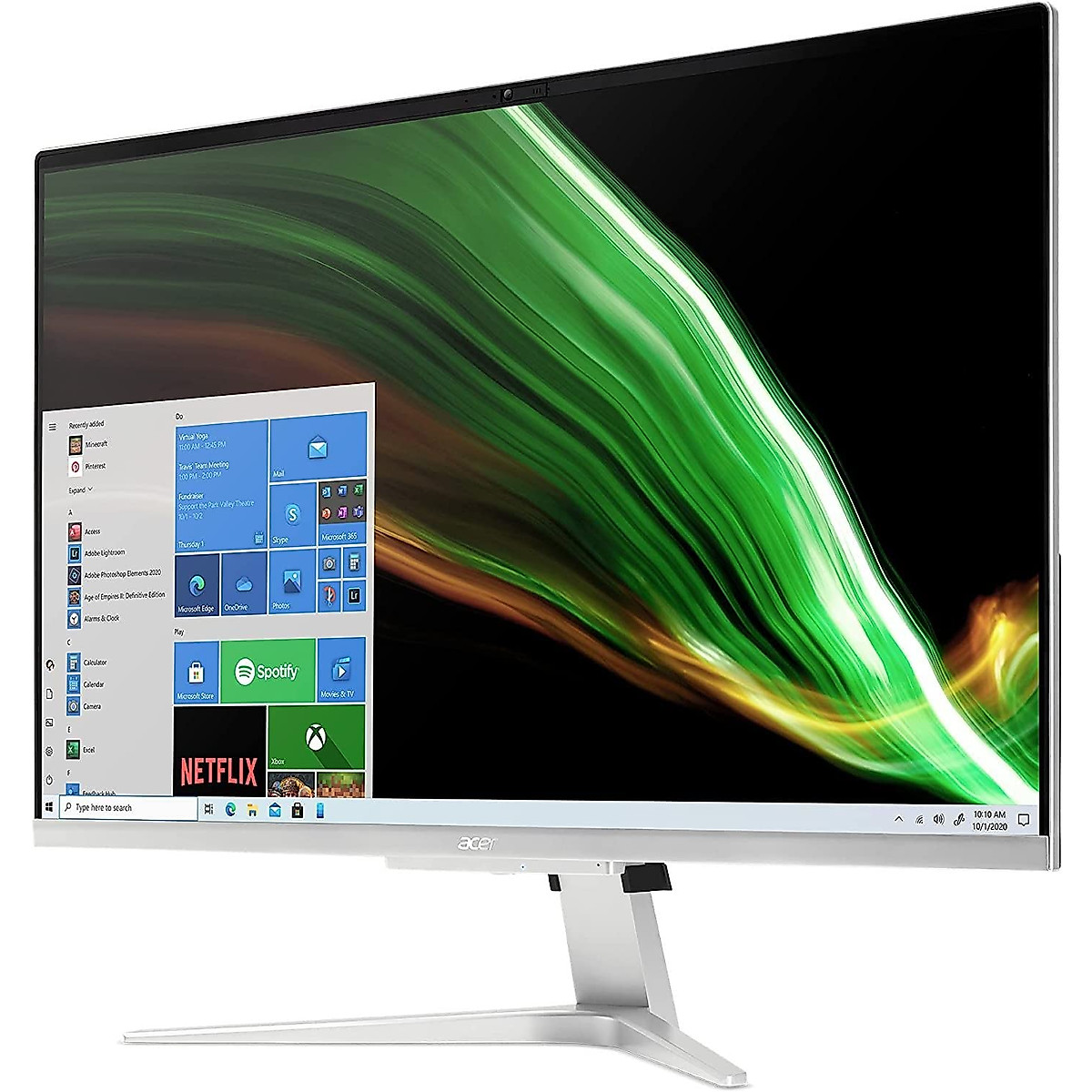 Acer 27-inch FHD(1920x1080) All-in-One Desktop (2023 New) | Intel 10-Core i5-1235U Processor | Iris Xe Graphics | WiFi 6 | RJ-45 | 24GB DDR4 1TB SSD | Win11 Pro