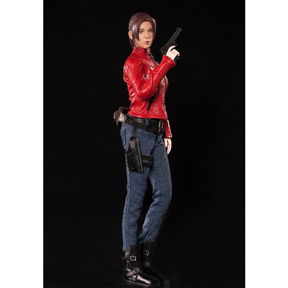 HiPlay 1/6 Scale Female Seamless Action Figure Set- Zombie Killer, Head+Costume+Accessory Full Set - 12 inch Super Flexible Figure Doll Set SET-021