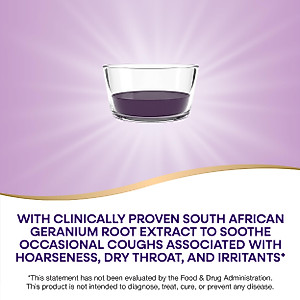 Nature’s Way Sambucus Kids Cough Relief +** Immune Syrup*, Feel Better Faster**, Clinically Proven South African Geranium, with Elderberry Extract, Vitamin C & Zinc, 8 Oz (Packaging May Vary)