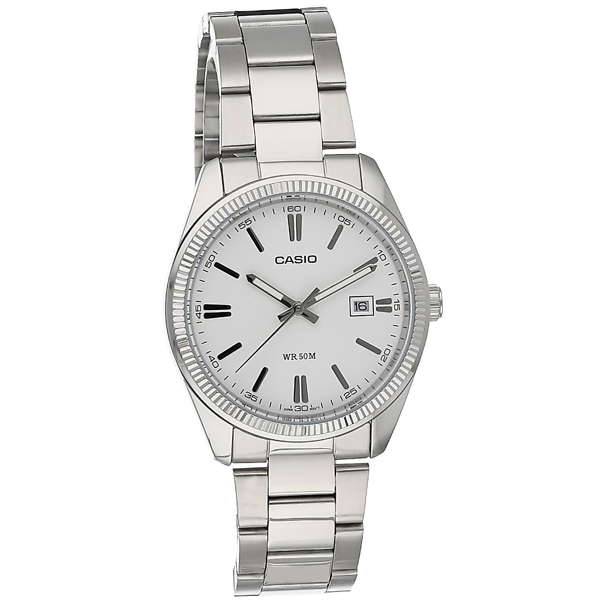 CASIO S7231425 39mm 30mm Infant Watch One Size, white/grey, Bracelet