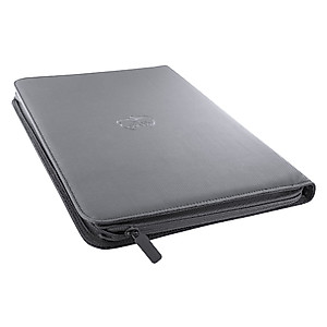 Ultimate Guard Zipfolio 360 – 18 Pocket Xenoskin Grey
