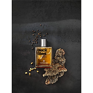 Swiss Army Black Steel Men 3.4 oz EDT Spray