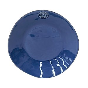 Costa Nova NOP251D Soup & Pasta Plate, Curry Plate, Approx. 10.2 inches (26 cm), Denim, Dishwasher Safe, Microwave Safe